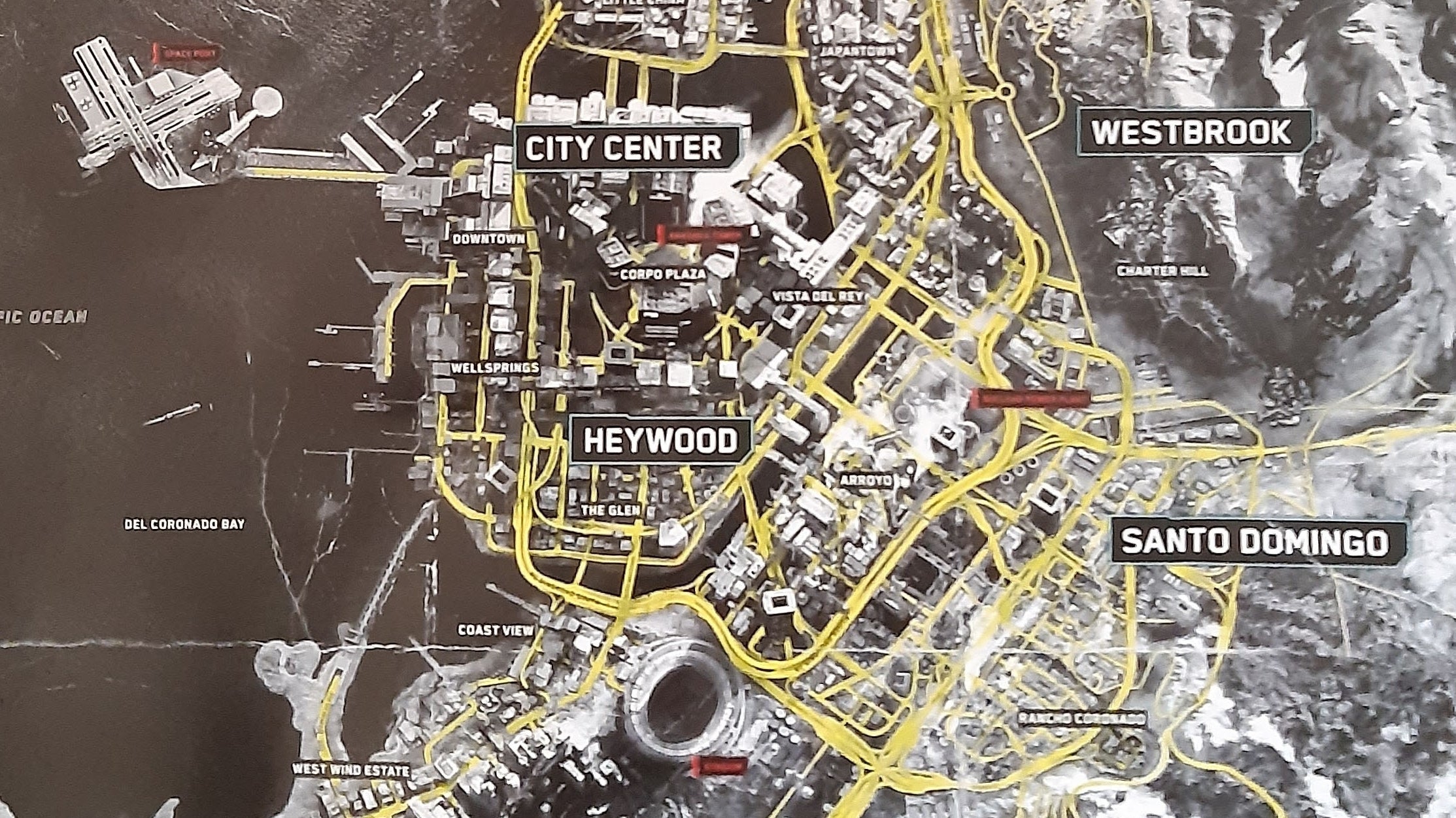 Here's the full map of Cyberpunk 2077's Night City | Eurogamer.net