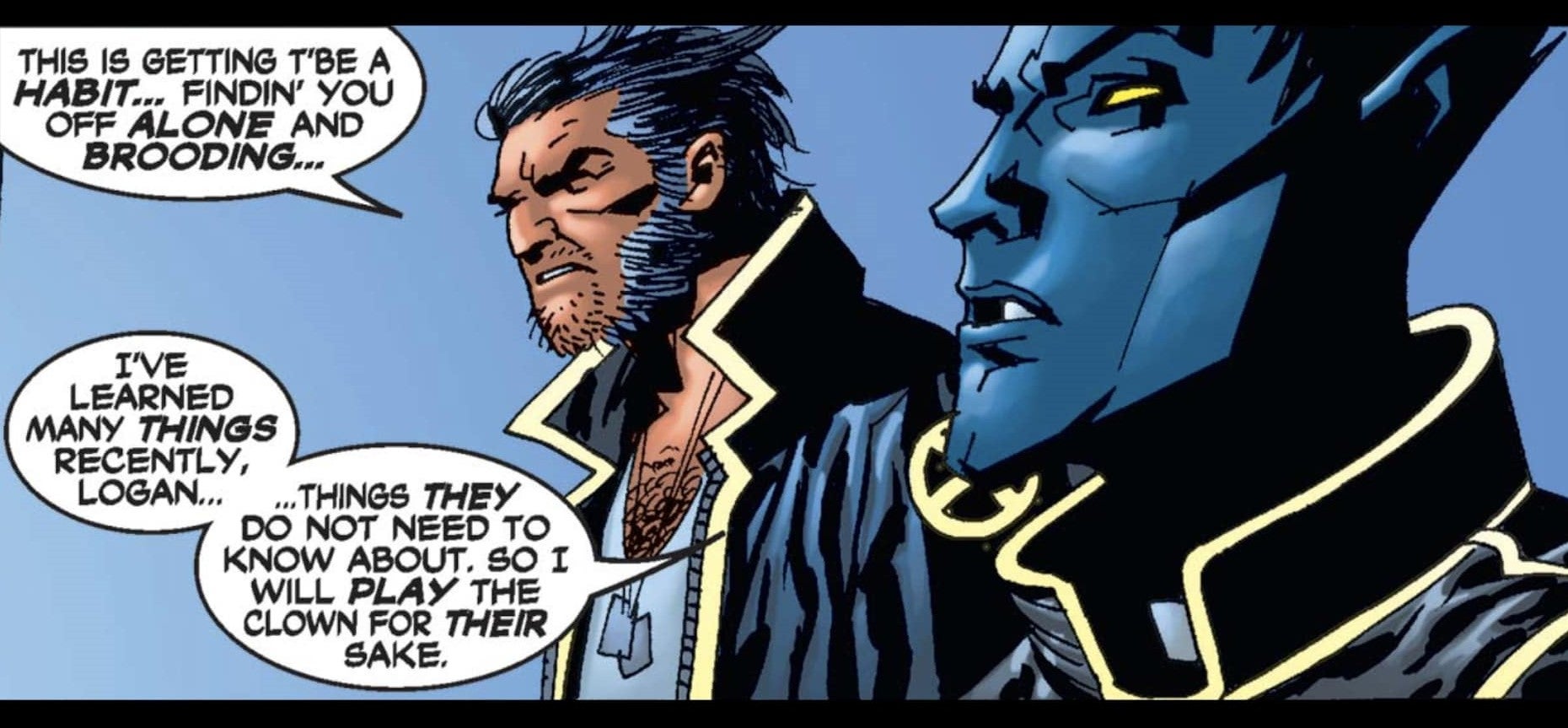 Nightcrawler’s Catholicism was exhausting and I hope it's over, signed ...