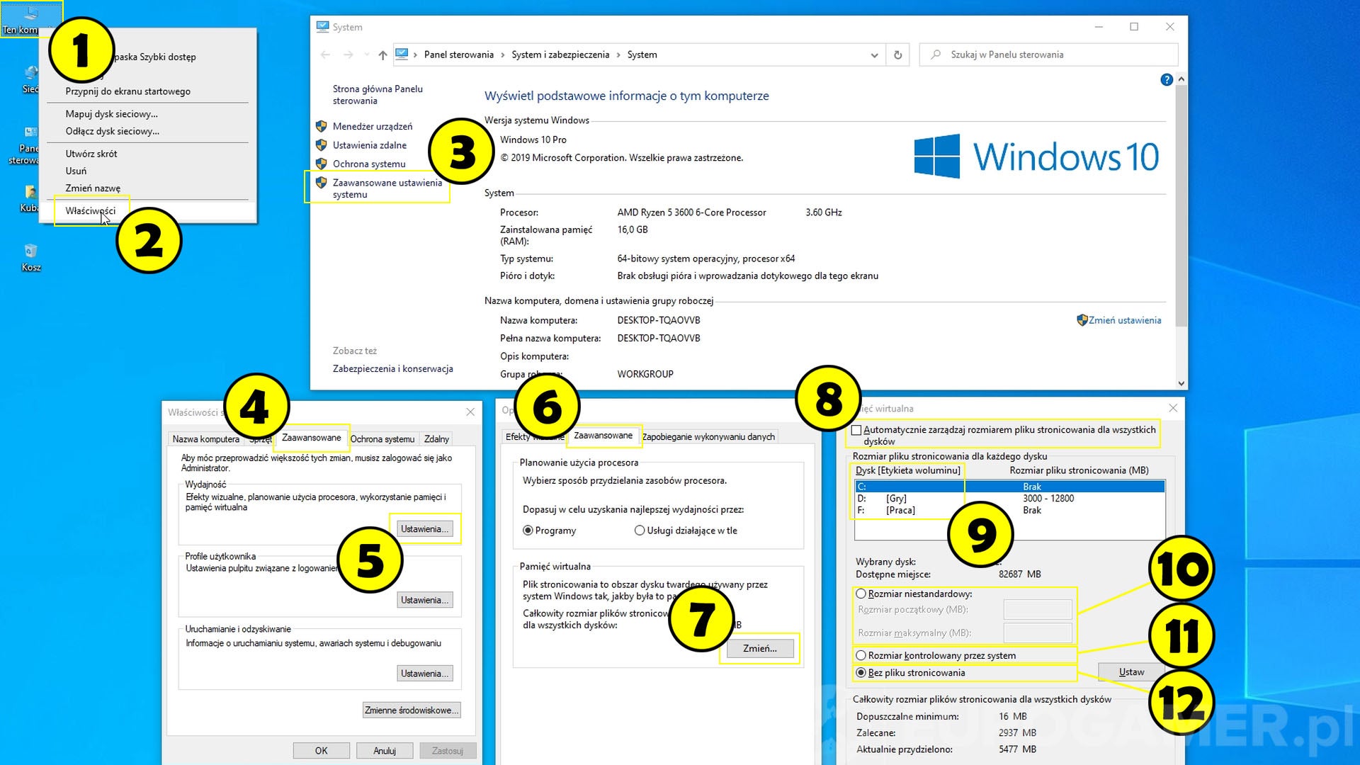 Plik wymiany, stronicowania: co to jest, czy warto go wyłączyć ...