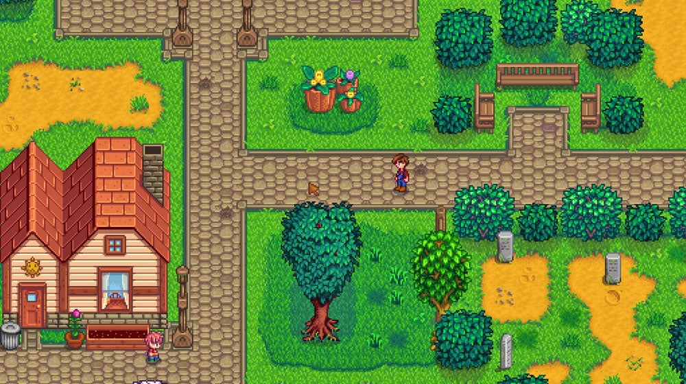 Stardew Valley - mapa ważnych miejsc | Eurogamer.pl