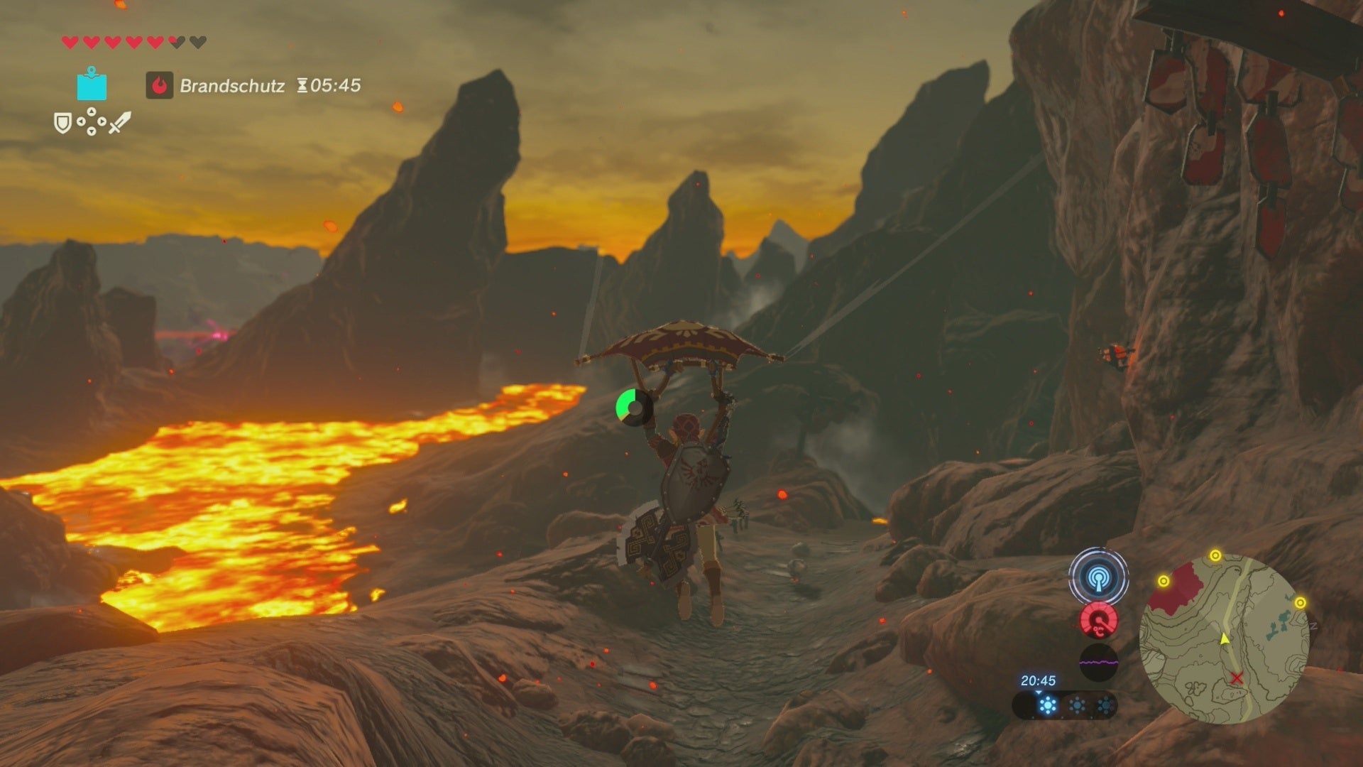 Zelda: Breath of the Wild: Die vier Titanen - Hitze überstehen, Eldin ...