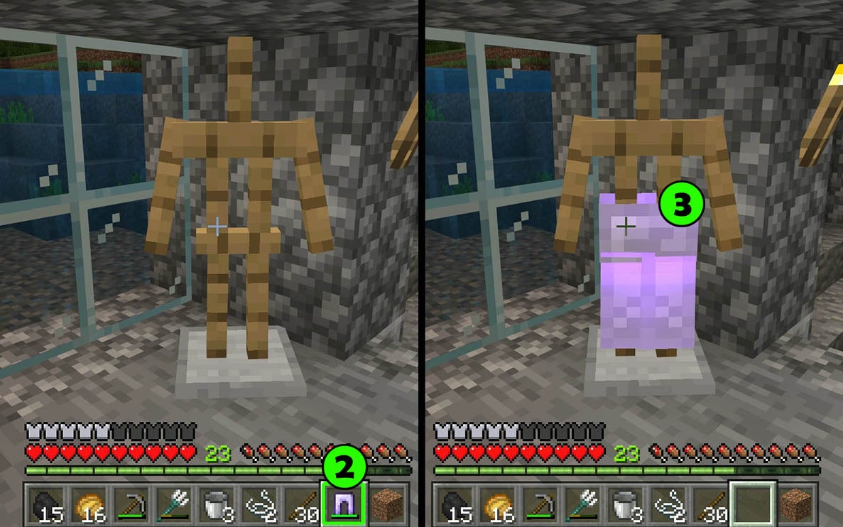 Minecraft - stojak na zbroję, jak wytworzyć | Eurogamer.pl