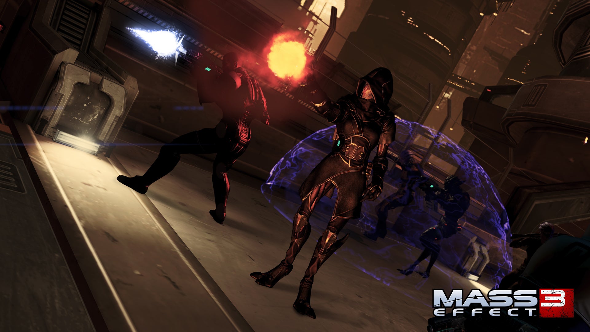 Back to Omega: Aria and Nyreen, Mass Effect's first female turian, star ...