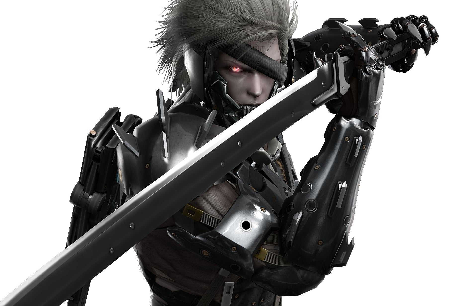 Draw my robot OC in a pose of Raiden's from Metal Gear Rising? : r ...