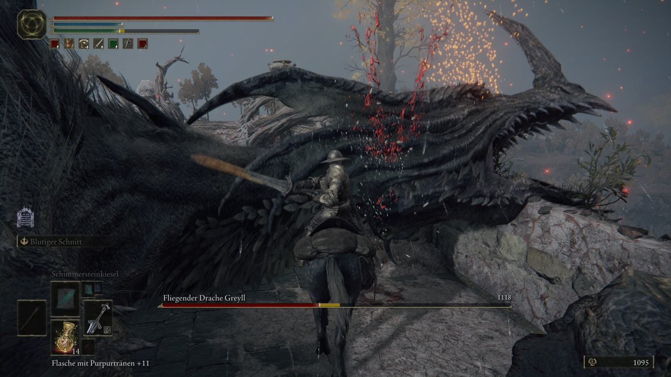 Elden Ring: Fliegender Drache Greyll besiegen, Boss auf der Brücke in ...