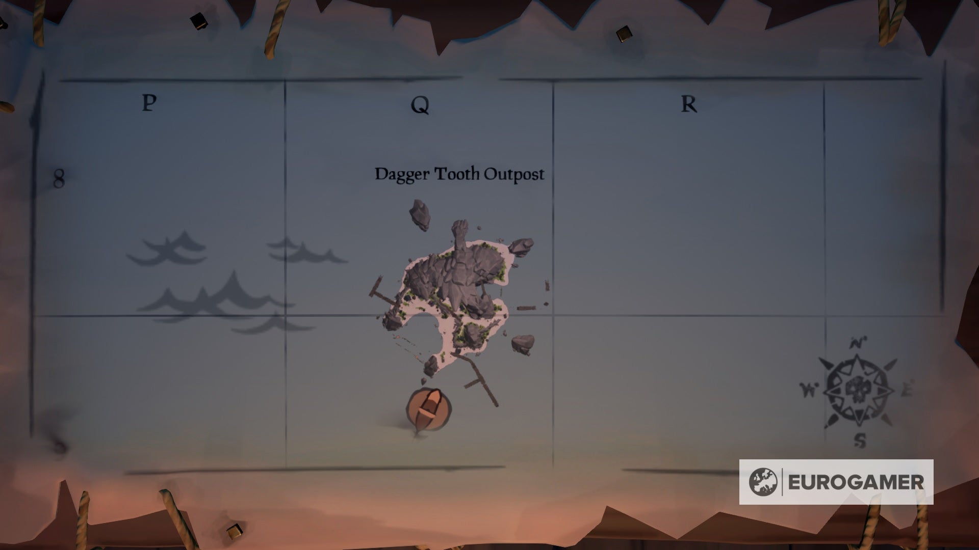 Sea of Thieves - Mapa: Coordenadas de las islas, nombres, formas y cómo ...