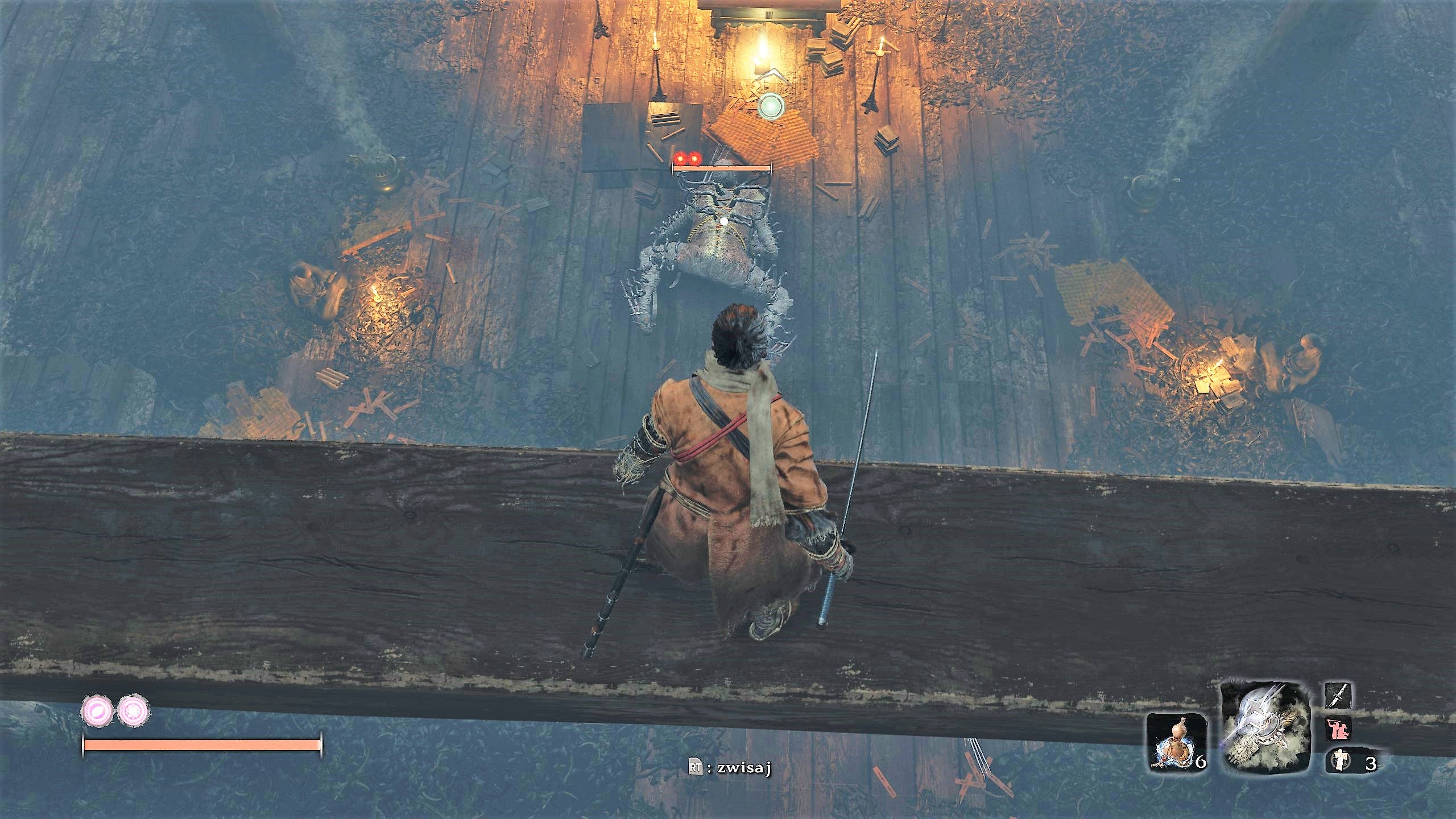 Sekiro - boss: Długoręki Parecznik Sen'un | Eurogamer.pl