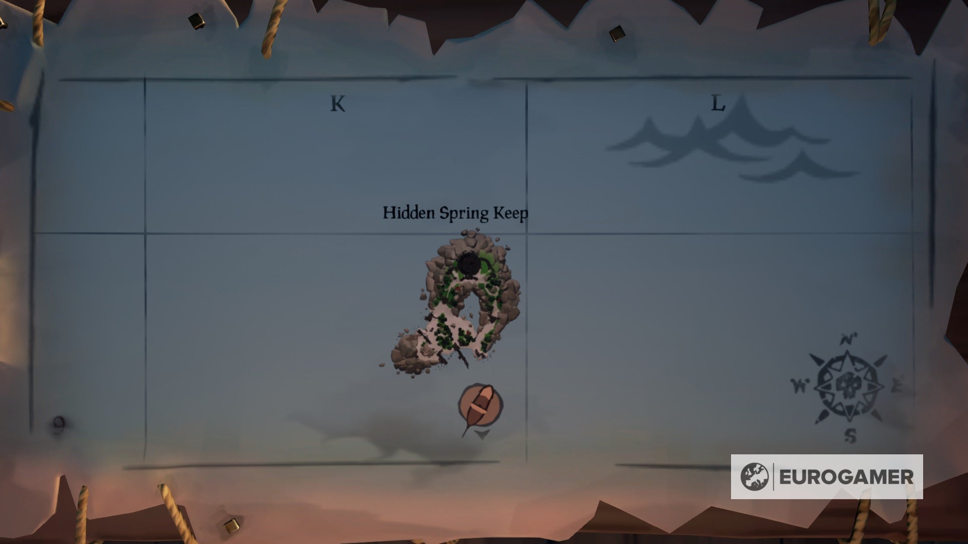 Sea of Thieves - Mapa: Coordenadas de las islas, nombres, formas y cómo ...