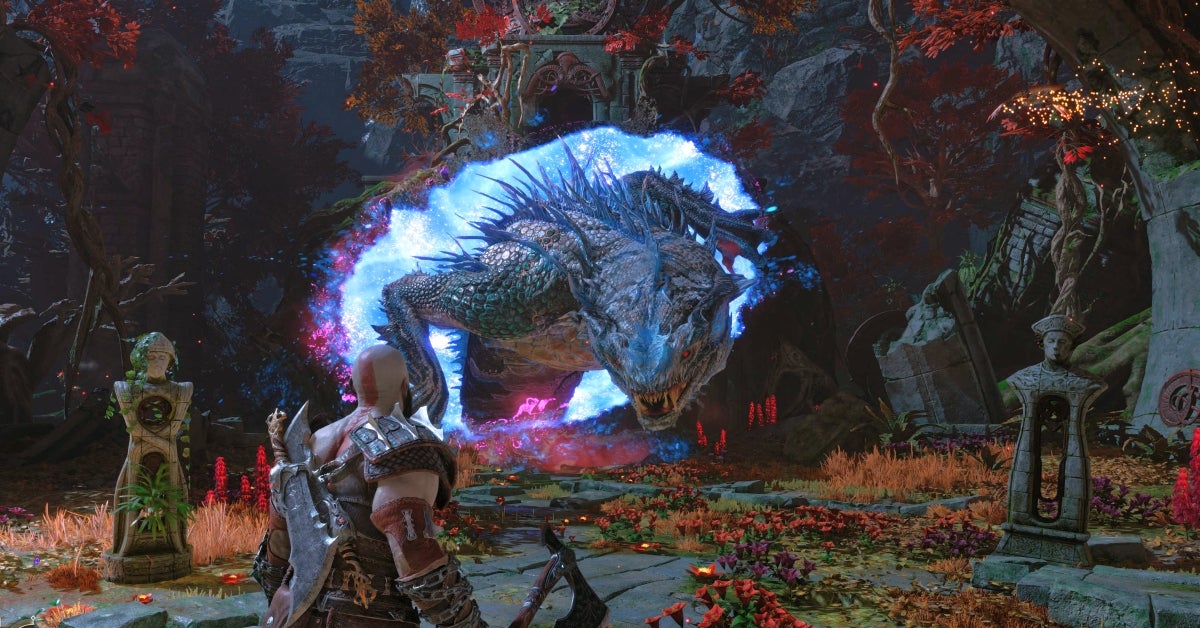 God of War Ragnarök: Nidhöggr besiegen (Boss), In Freyrs Lager ...