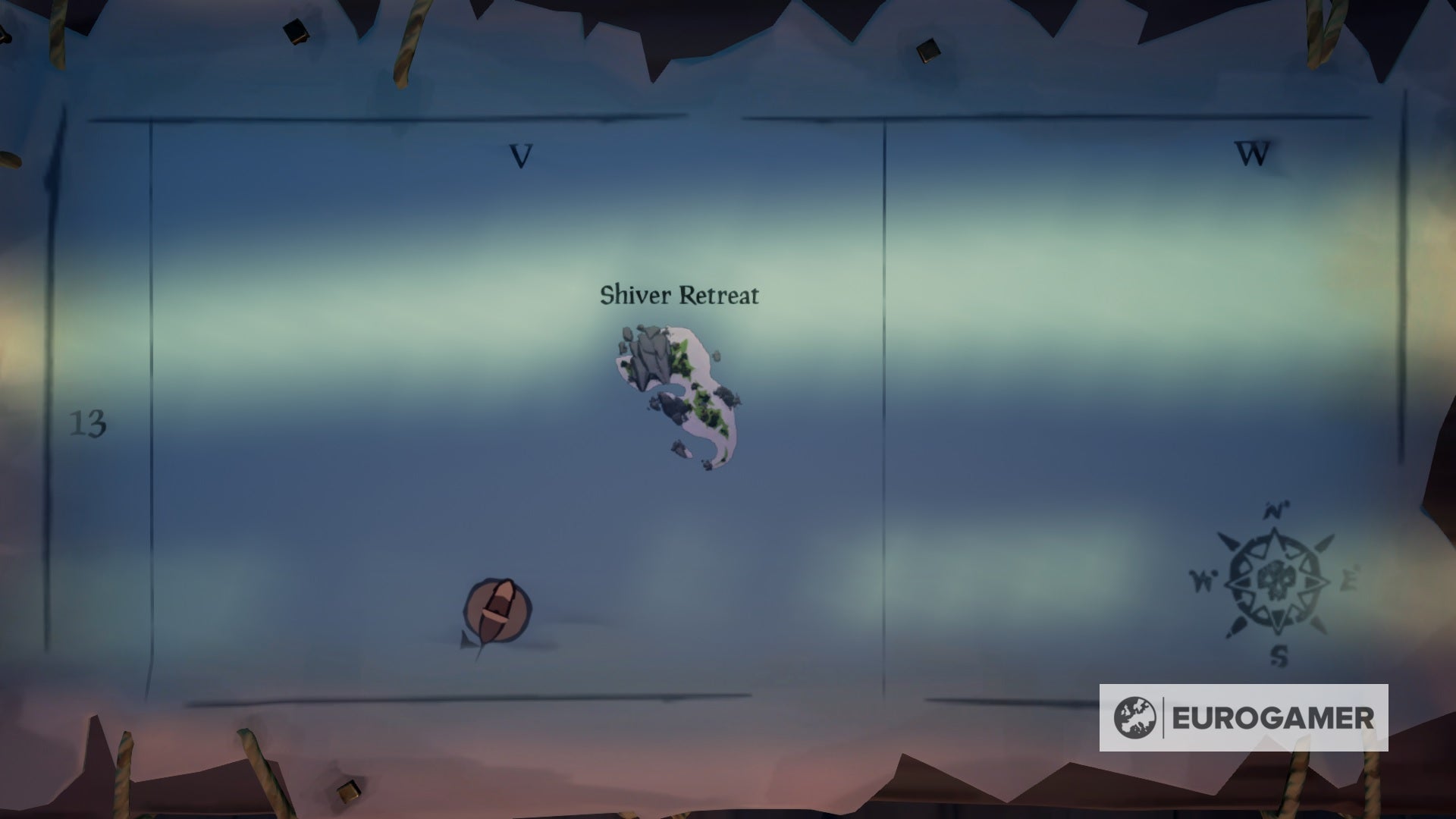 Sea of Thieves - Mapa: Coordenadas de las islas, nombres, formas y cómo ...