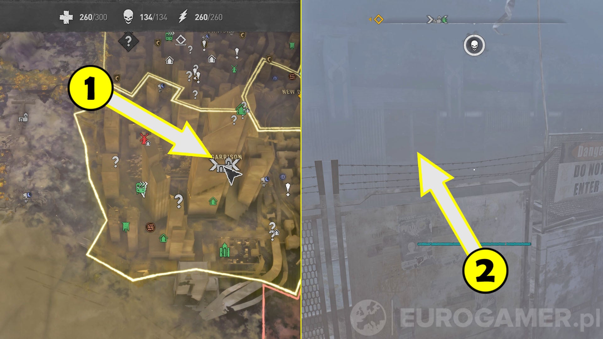 Dying Light 2 - zrzuty wojskowe w Garrison | Eurogamer.pl