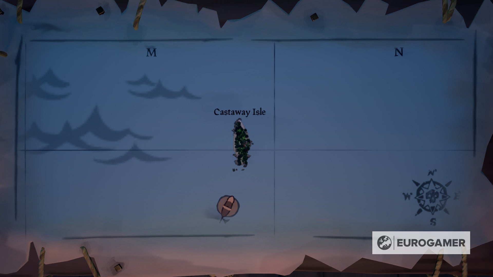 Sea of Thieves - Mapa: Coordenadas de las islas, nombres, formas y cómo ...