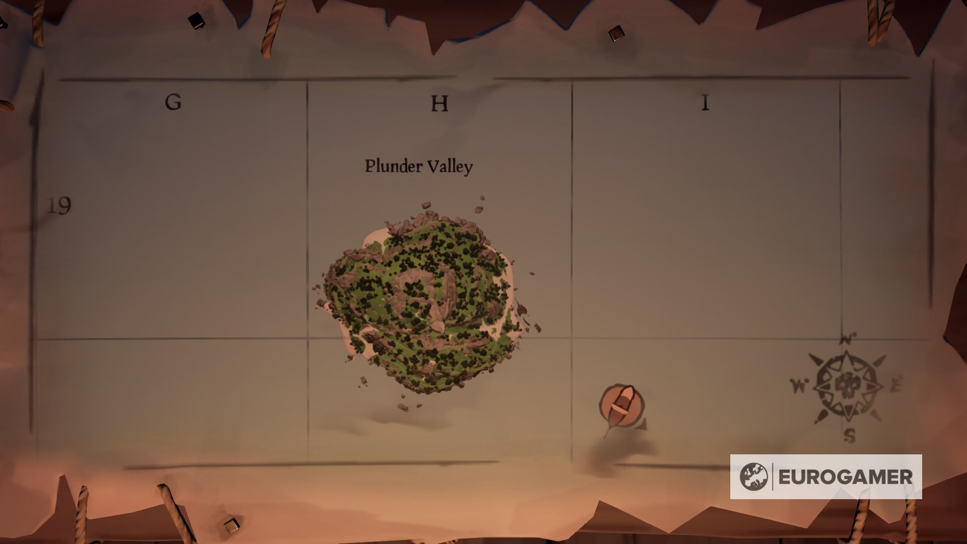 Sea of Thieves - Mapa: Coordenadas de las islas, nombres, formas y cómo ...