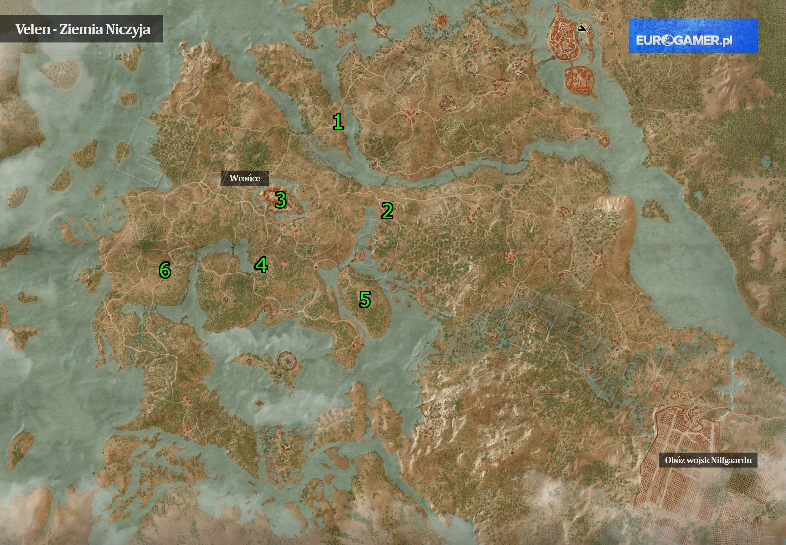 Wiedźmin 3 - Gwint, wszystkie karty: Velen | Eurogamer.pl