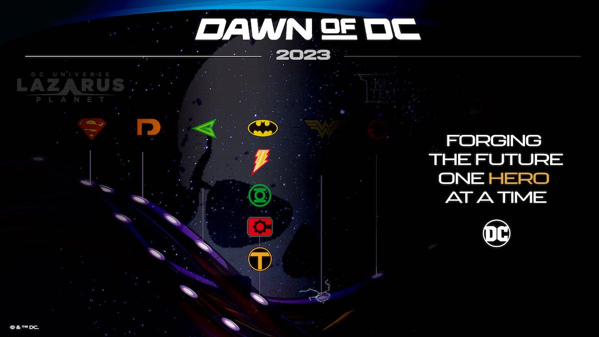 DC unveils 'Dawn of DC' initiative with 10 major new ongoing comics ...