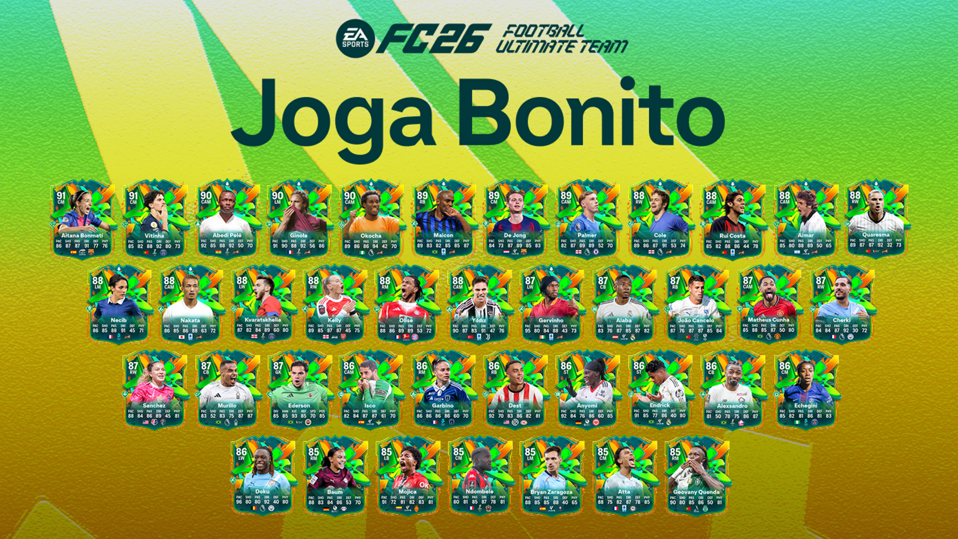 EA FC 26: Joga Bonito Team 1 ist da! – Alle Profis, Leaks und Infos zum „Spiele schön“-Event ...