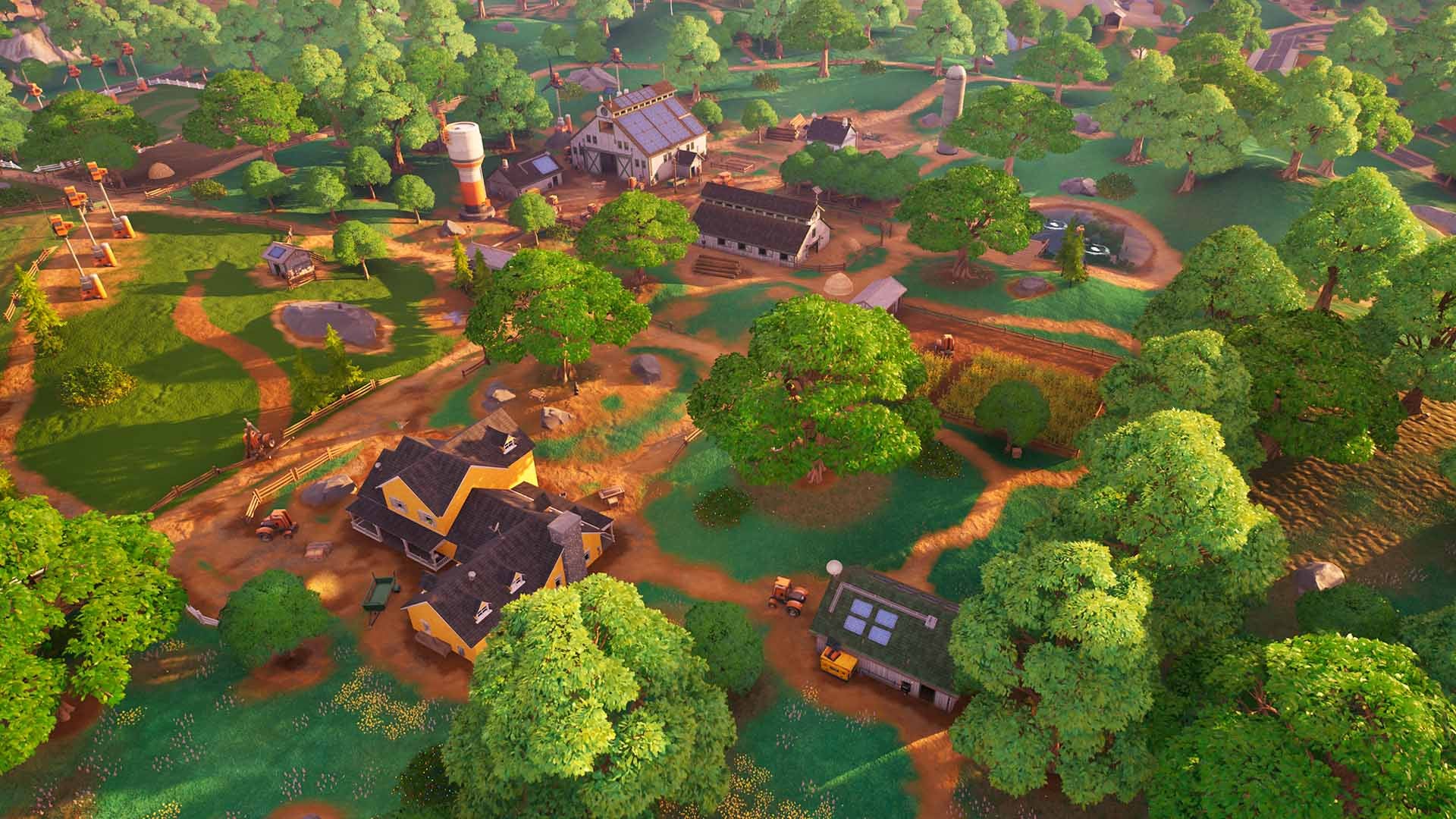 Fortnite Map in Chapter 4 Season 1: Erstmals alle benannten Orte neu ...