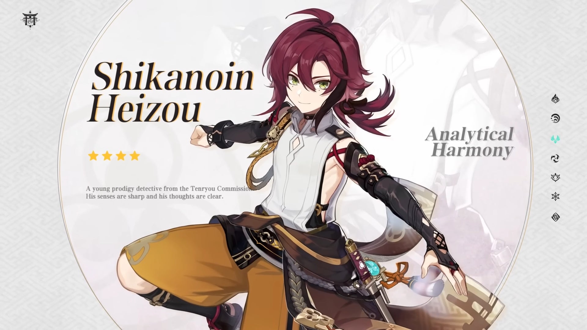 Genshin Impact Heizou best build and Talent, Ascension materials ...