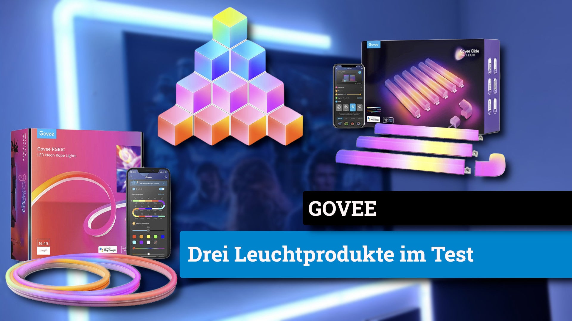 Govee Wandleuchte, Wandpaneele und LED-Streifen im Test - Lasst euer ...