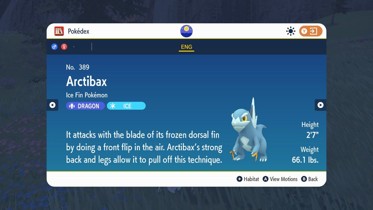 Frigibax location in Pokémon Scarlet and Violet and how to evolve into ...