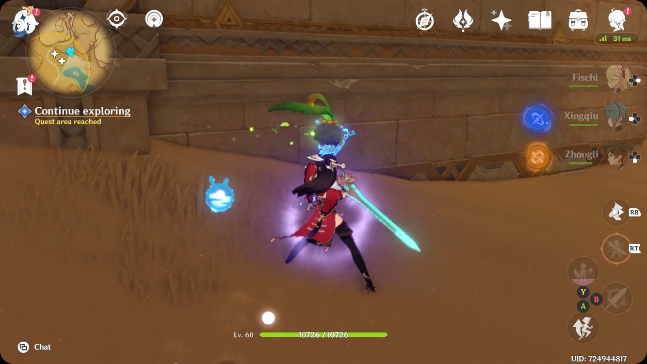 How to get Clearance and Scarlet Sand Slate in Genshin Impact Golden ...