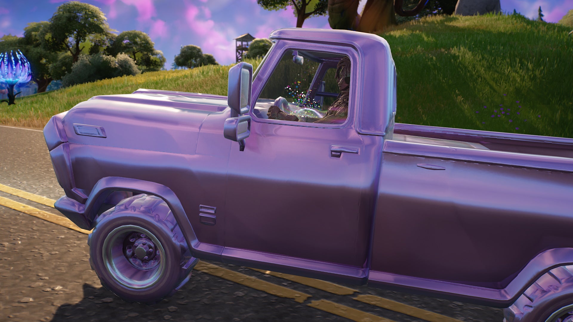 How to get chrome-ified while driving in Fortnite | Eurogamer.net