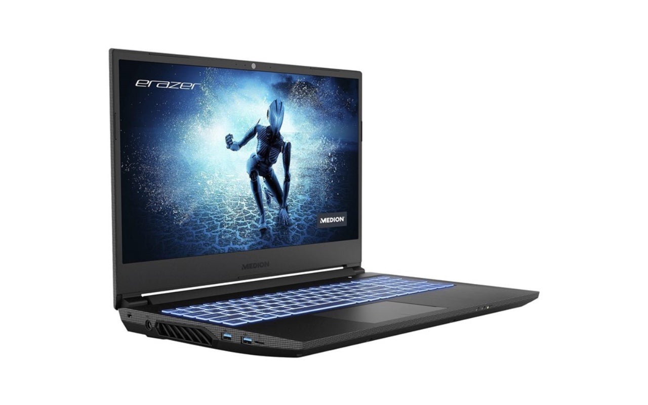 This Medion gaming laptop with an RTX 3060 and a 144Hz display is under ...