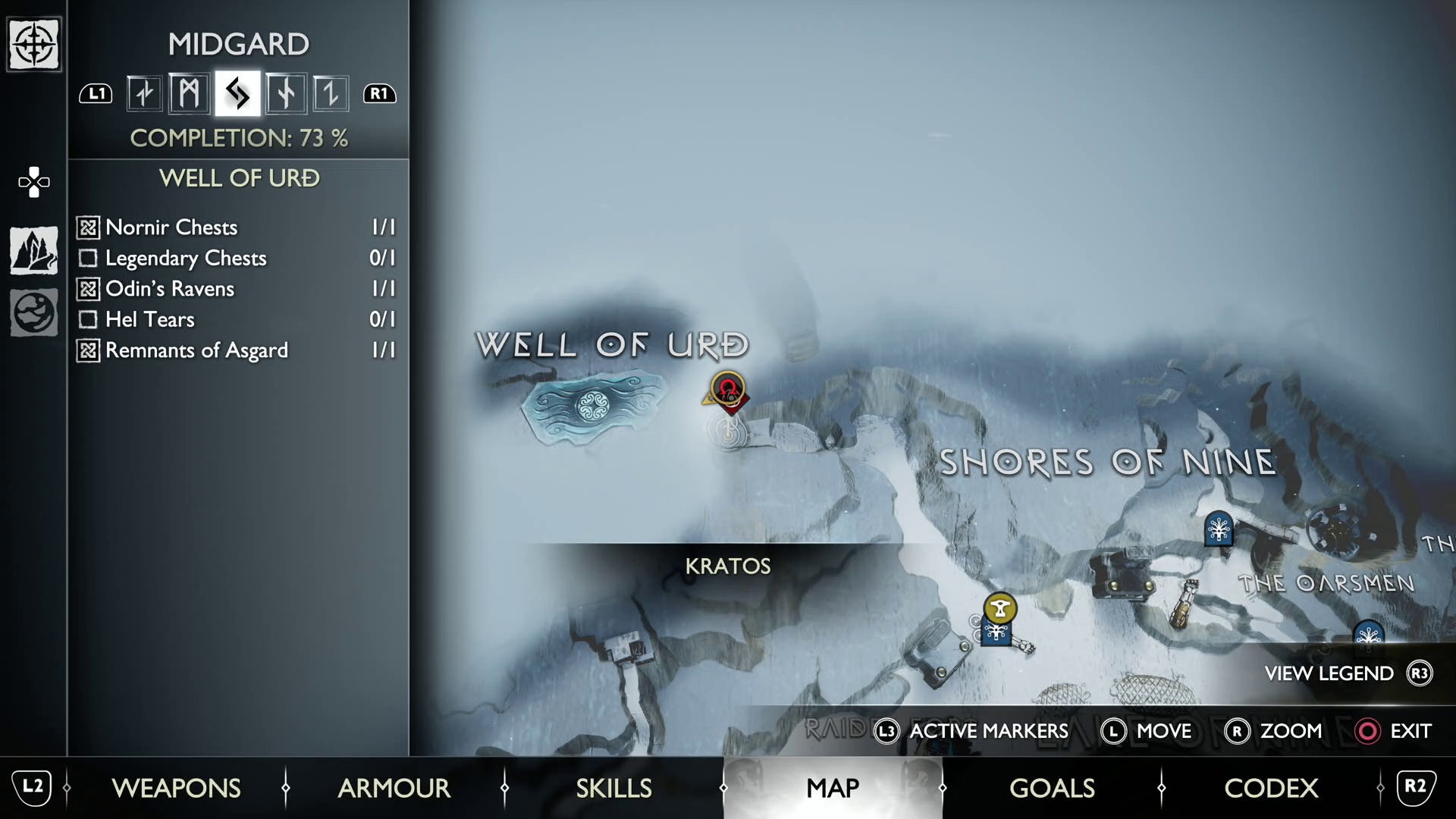 God of War Ragnarök Odin's Ravens locations and rewards for 'Eyes of ...