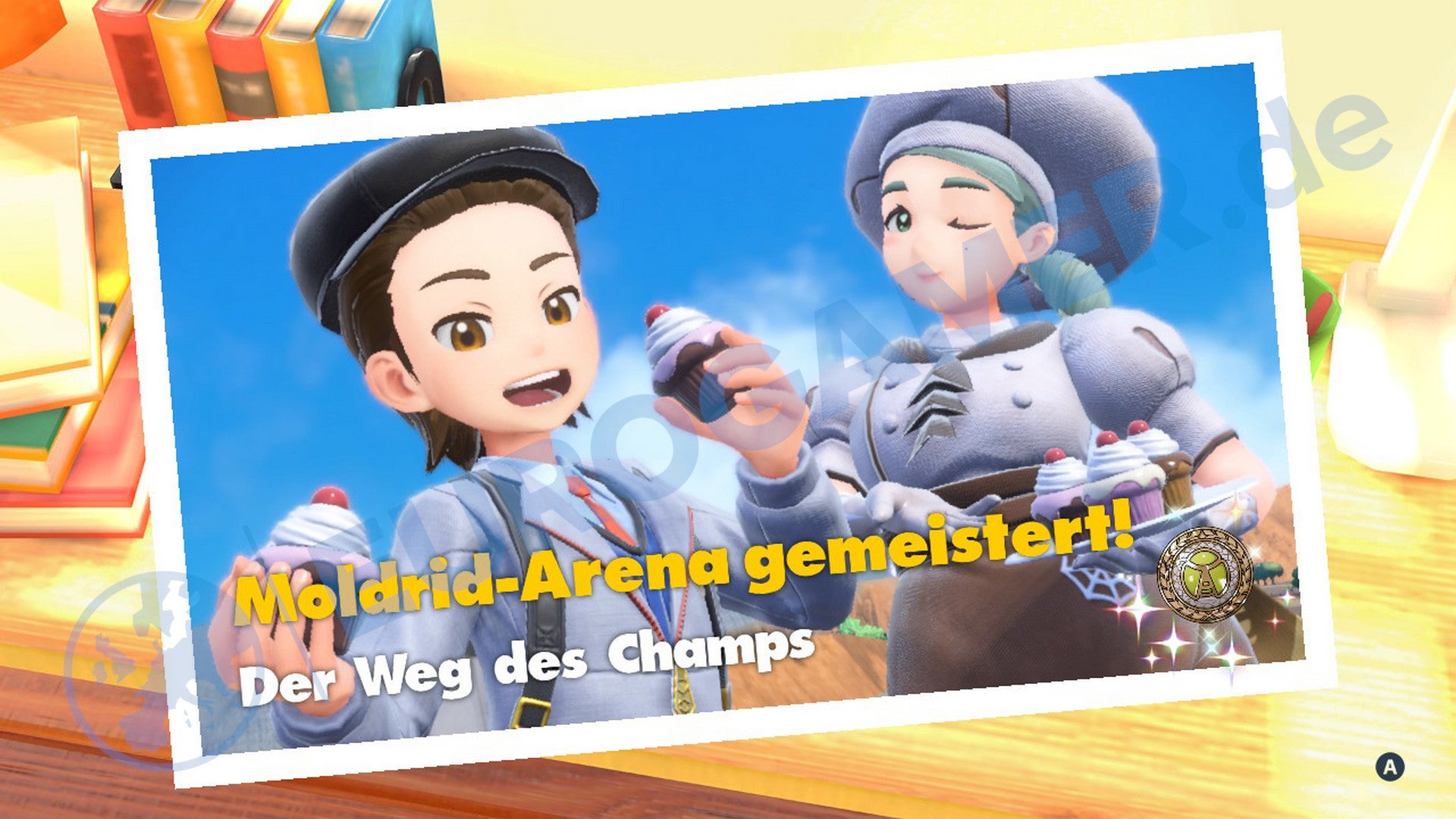 Pokémon Karmesin und Purpur: Arenaleiterin Ronah in der Moldrid-Arena ...