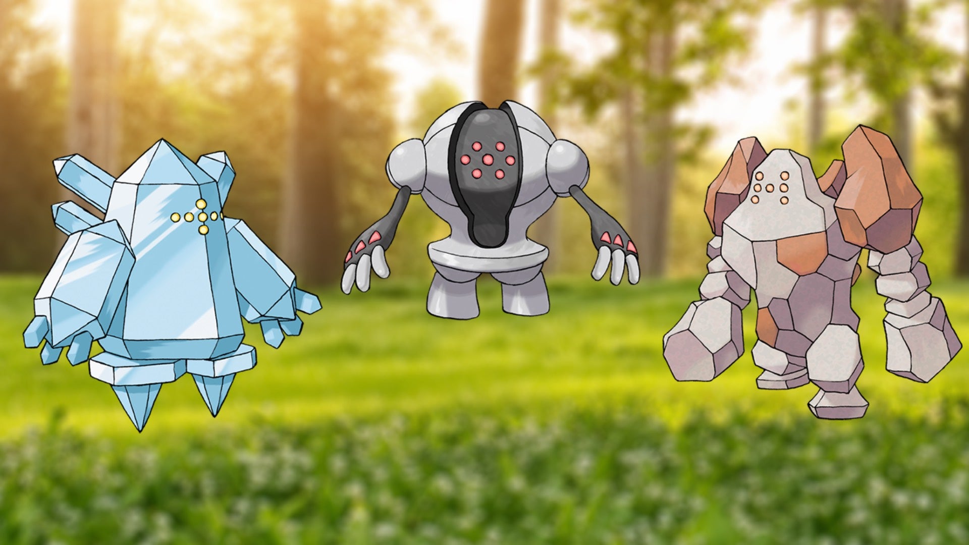 Pokémon Go Regice, Regirock, and Registeel Go Tour Hoenn codes ...
