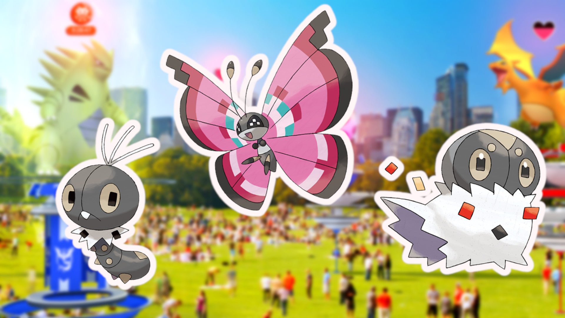 Pokémon Go: Purmel entwickeln - Alle Vivillon-Muster plus Karte ...