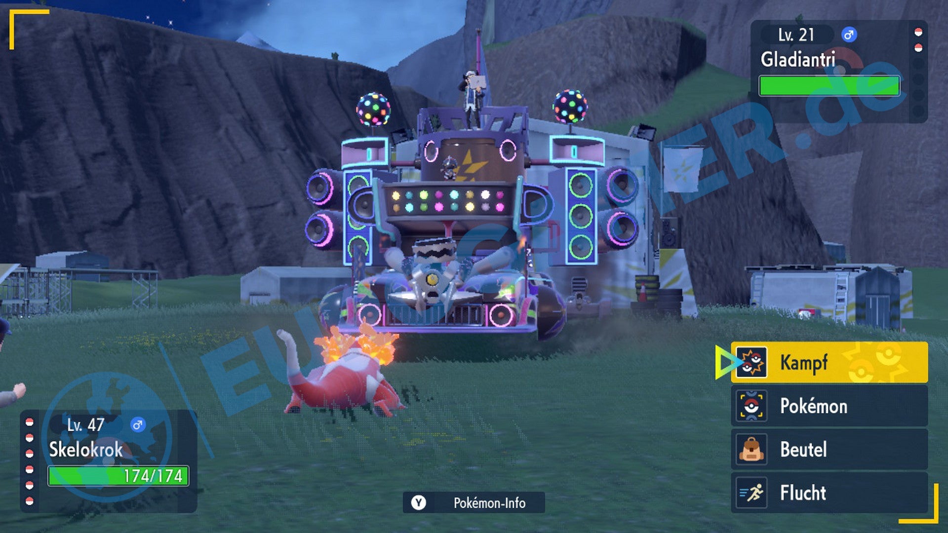 Pokémon Karmesin und Purpur: Pinio und das Segin Starmobil besiegen ...