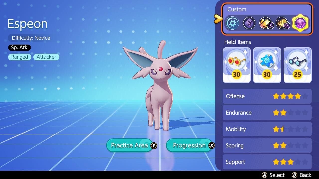 Pokémon Unite Espeon build, best items and moveset | Eurogamer.net