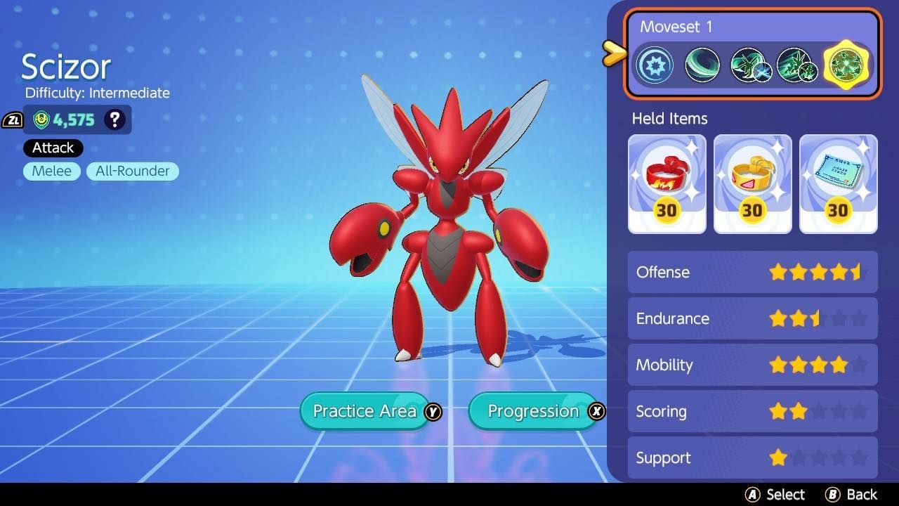 Pokémon Unite Scizor build, best items and moveset | Eurogamer.net