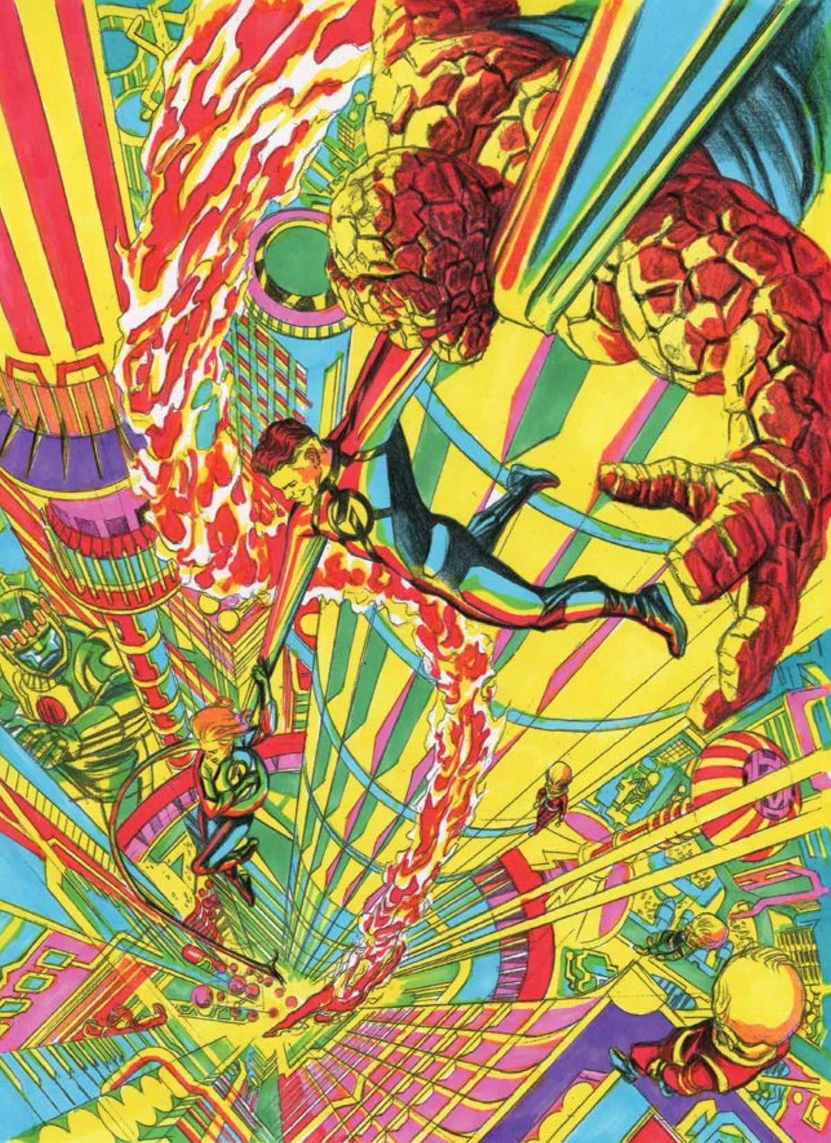 Alex Ross's Fantastic Four: Full Circle grew out of an unsuccessful ...