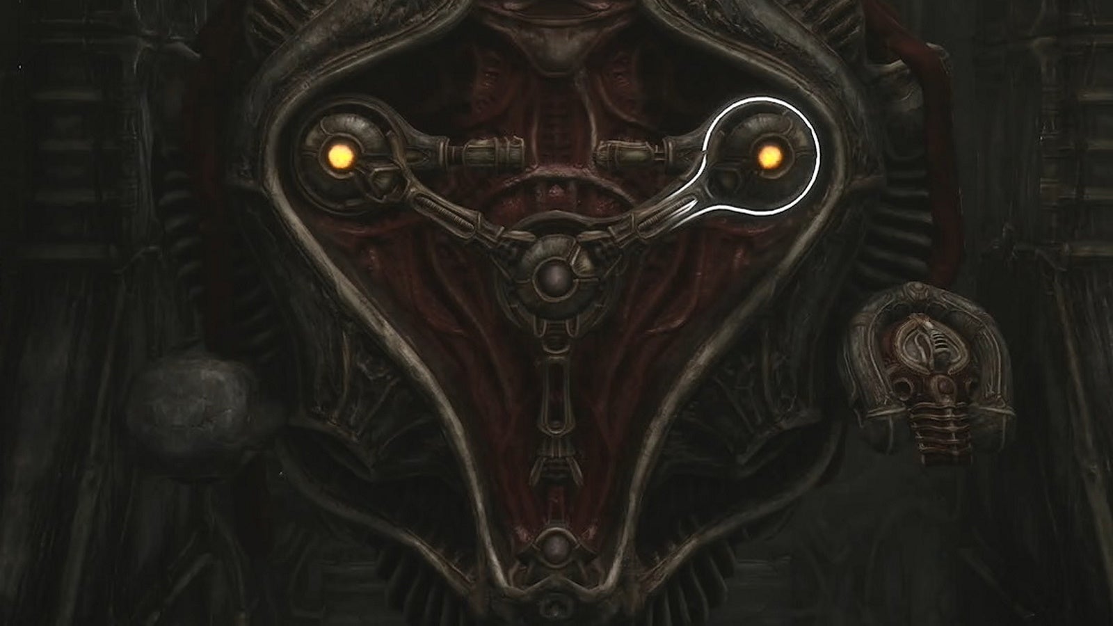Scorn yellow light puzzle solutions in Act 3 | Eurogamer.net