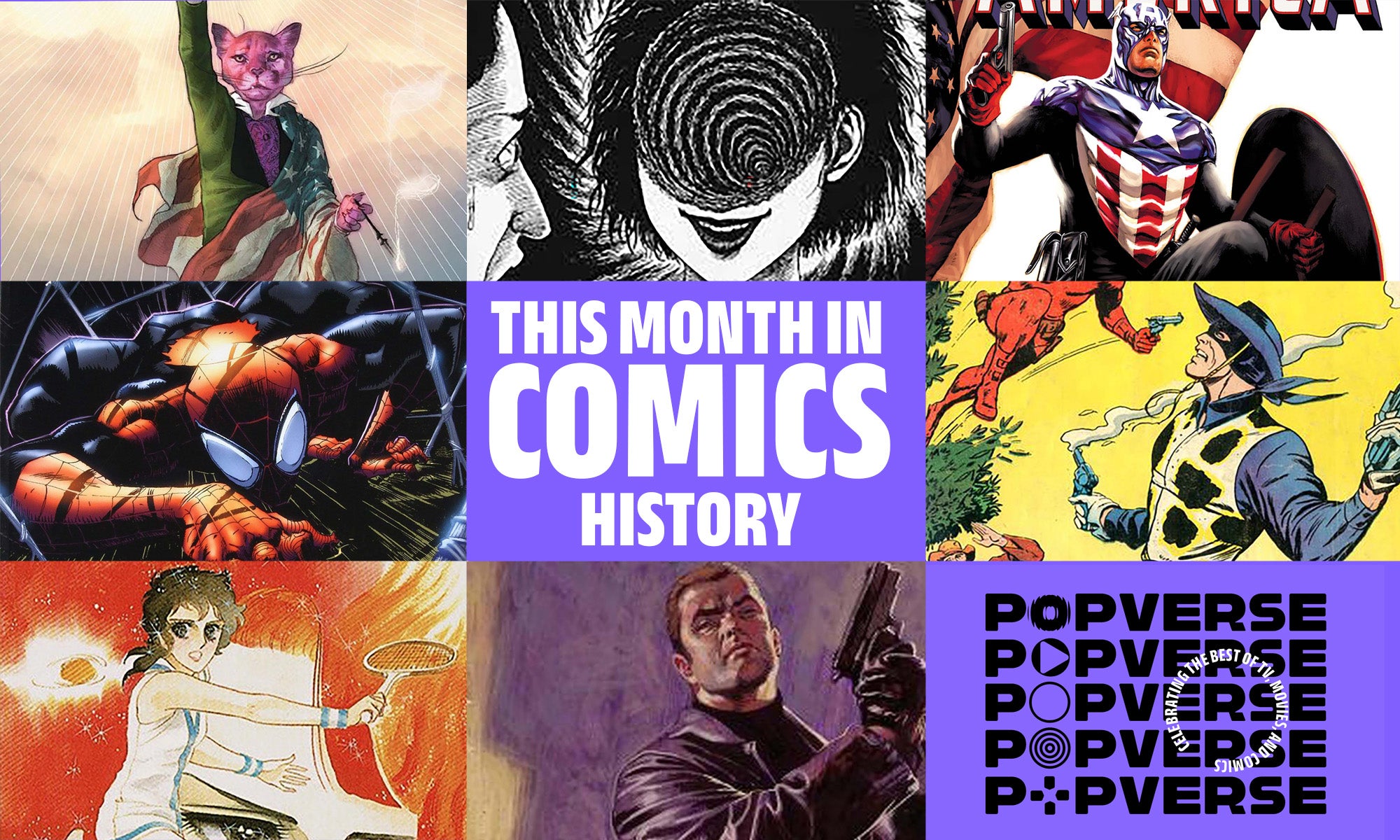This Month in Comics History for January 2023 - Uzumaki, Bucky-as-Cap ...