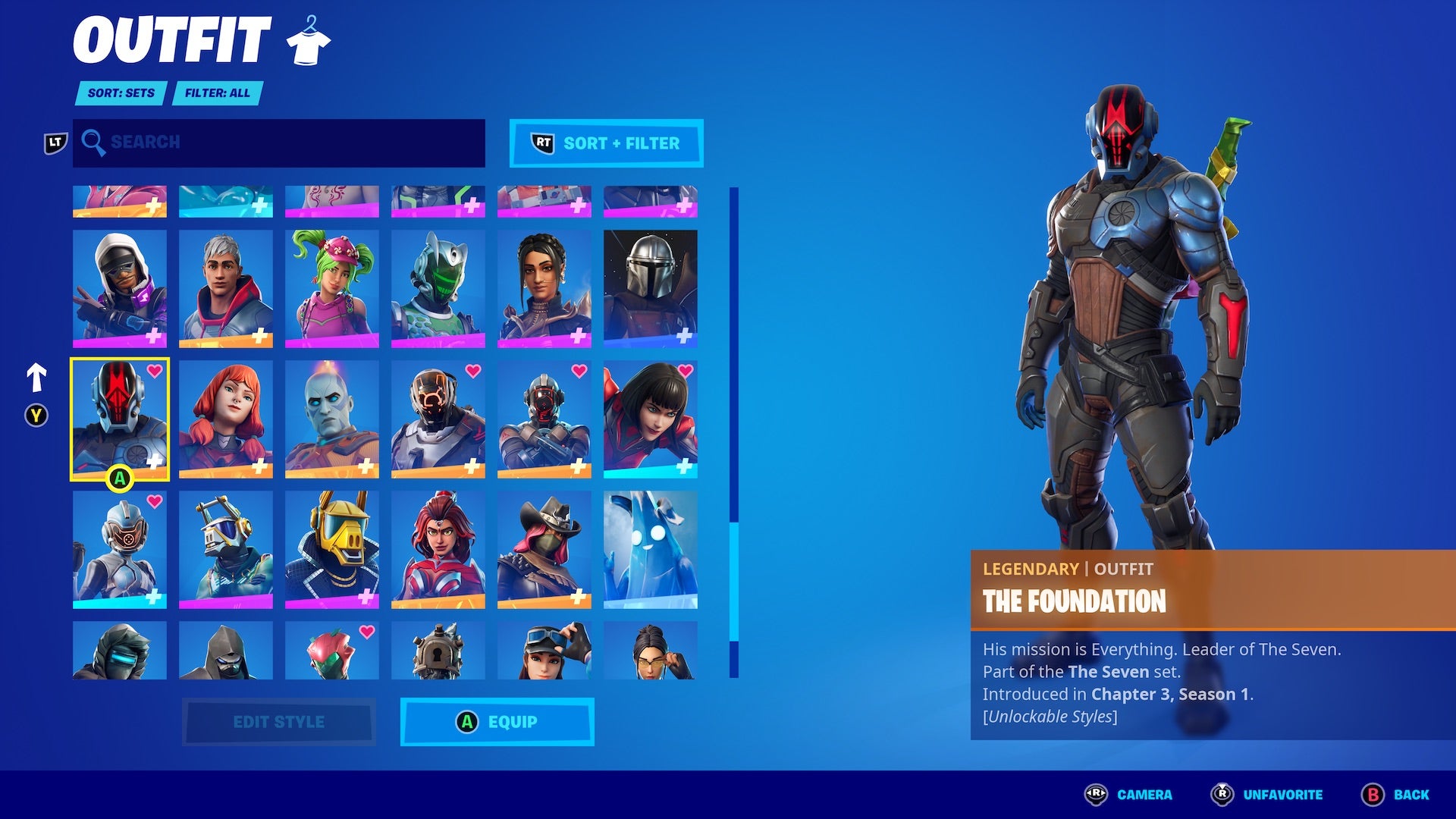 Fortnite The Seven members, skins and leader | Eurogamer.net