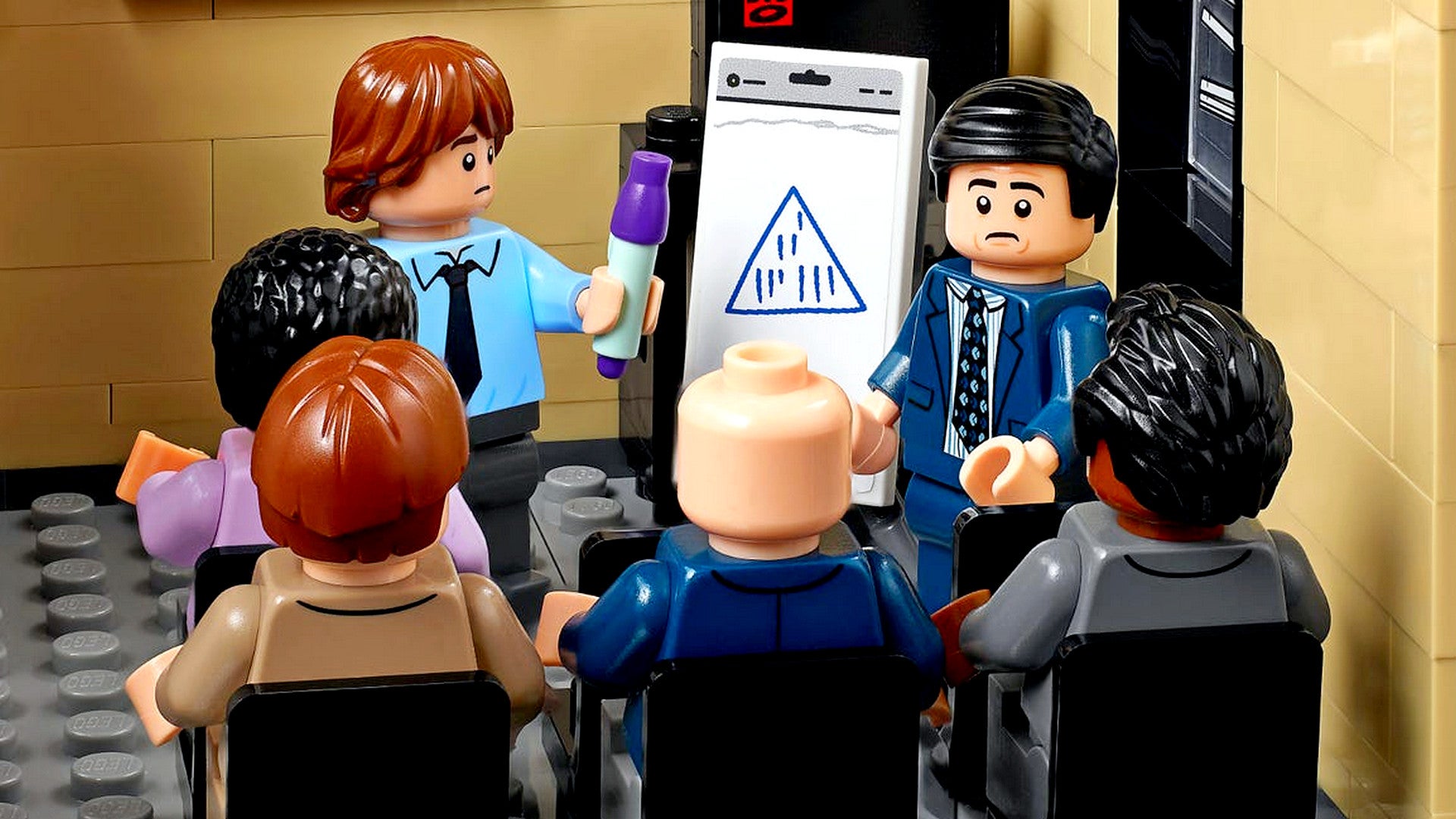 So sieht das Lego-Set zu The Office aus - Mit 15 Minifiguren ...