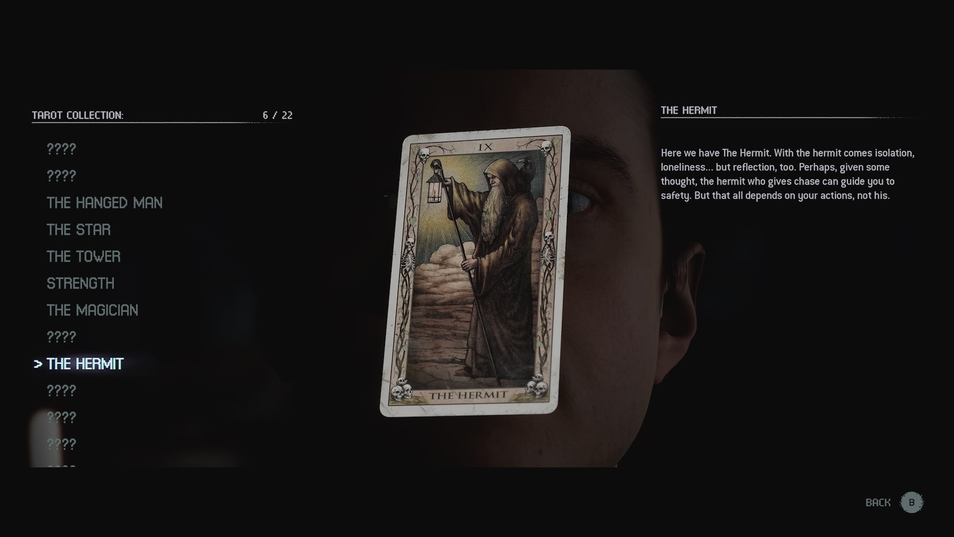 The Quarry Tarot Cards locations | Eurogamer.net