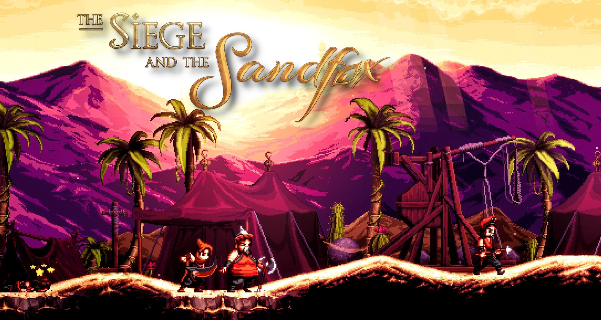 The Siege and the Sandfox ist nicht nur Metroidvania ...