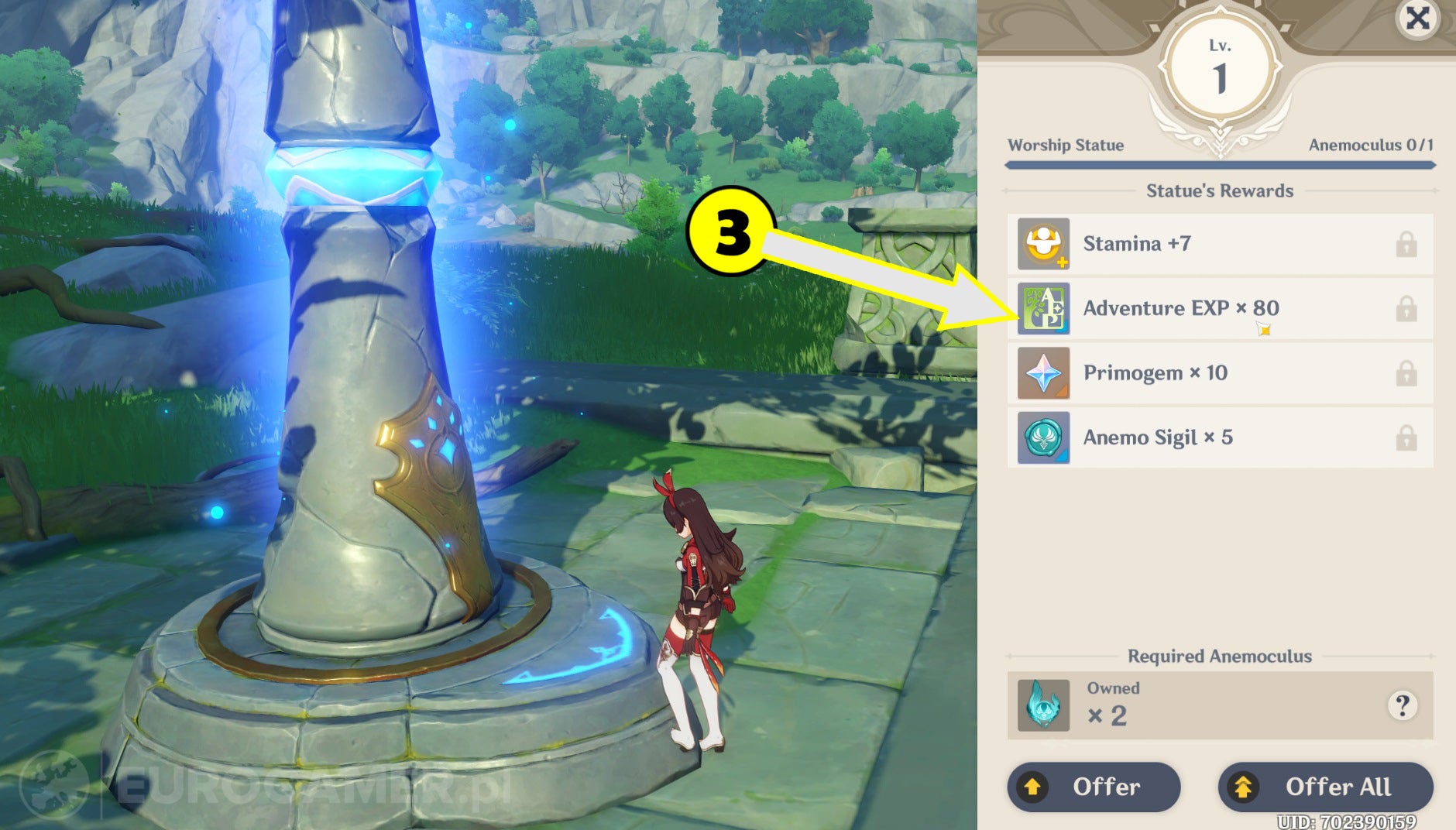 Genshin Impact - Adventure Rank: jak szybko zdobyć | Eurogamer.pl