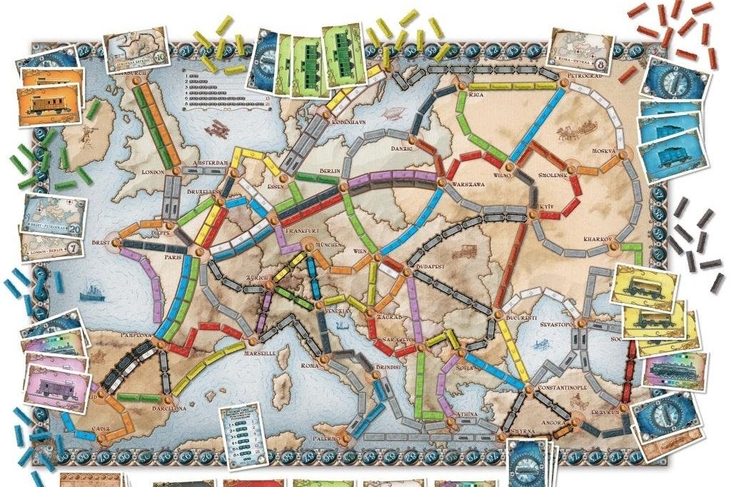 Alan R Moon, railroad tycoon | Eurogamer.net