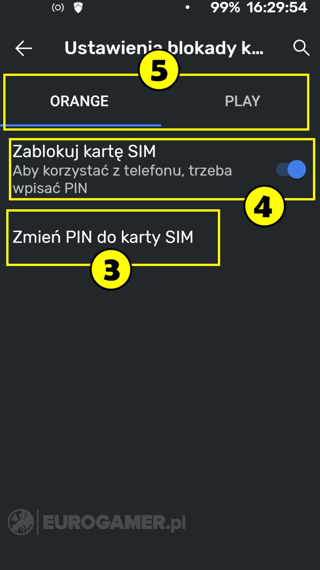 Android - kod PIN karty SIM: jak zmienić i usunąć | Eurogamer.pl