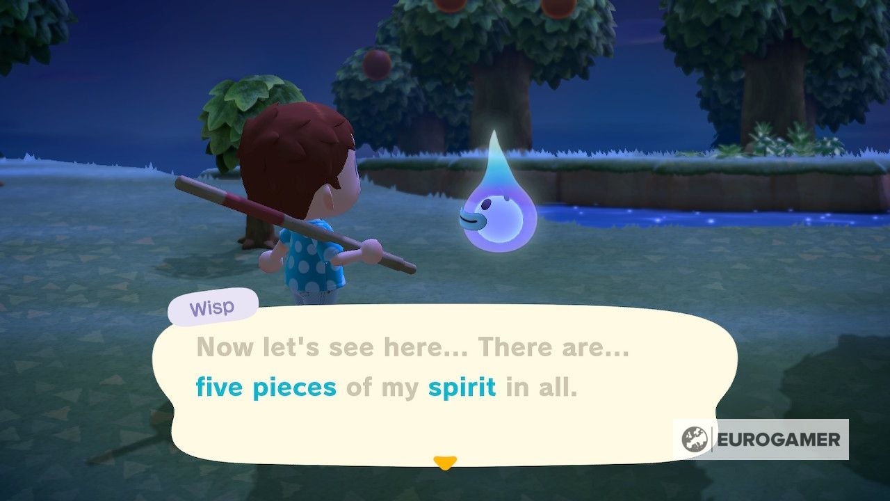 Animal Crossing Wisp: how to catch Wisp's spirit and reward in New ...