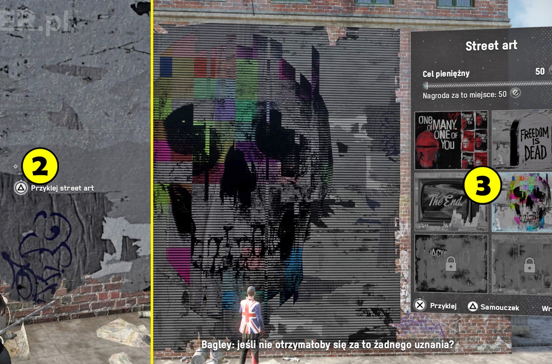 Watch Dogs Legion - street art, jak malować graffiti | Eurogamer.pl