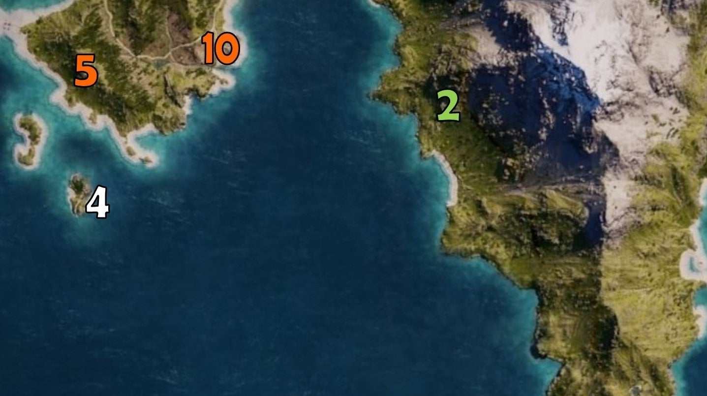 Assassin's Creed Odyssey - Mesenia: mapa | Eurogamer.pl