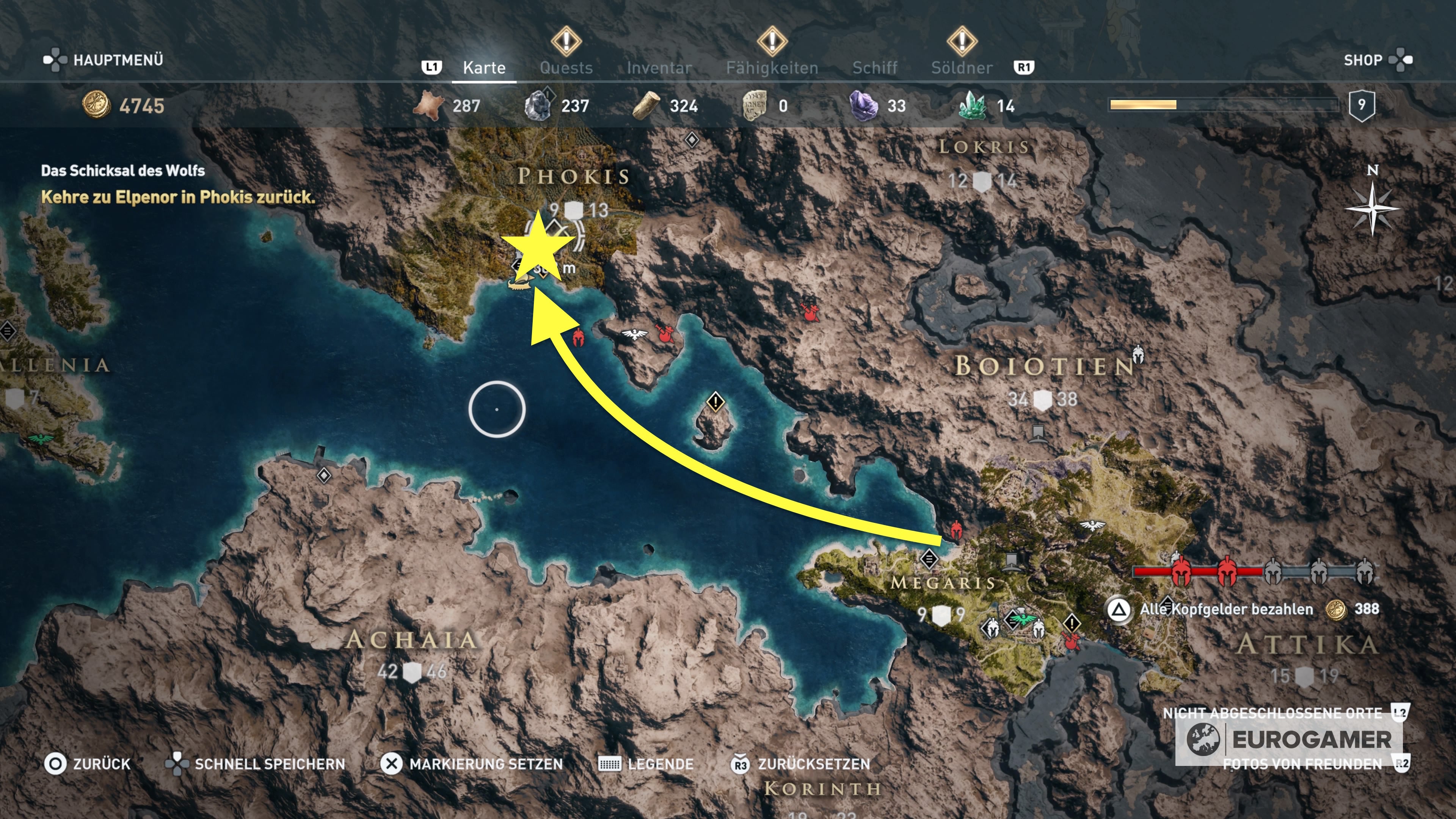 Assassin's Creed Odyssey: Der Wolf und die Schlange – Auf nach Phokis ...