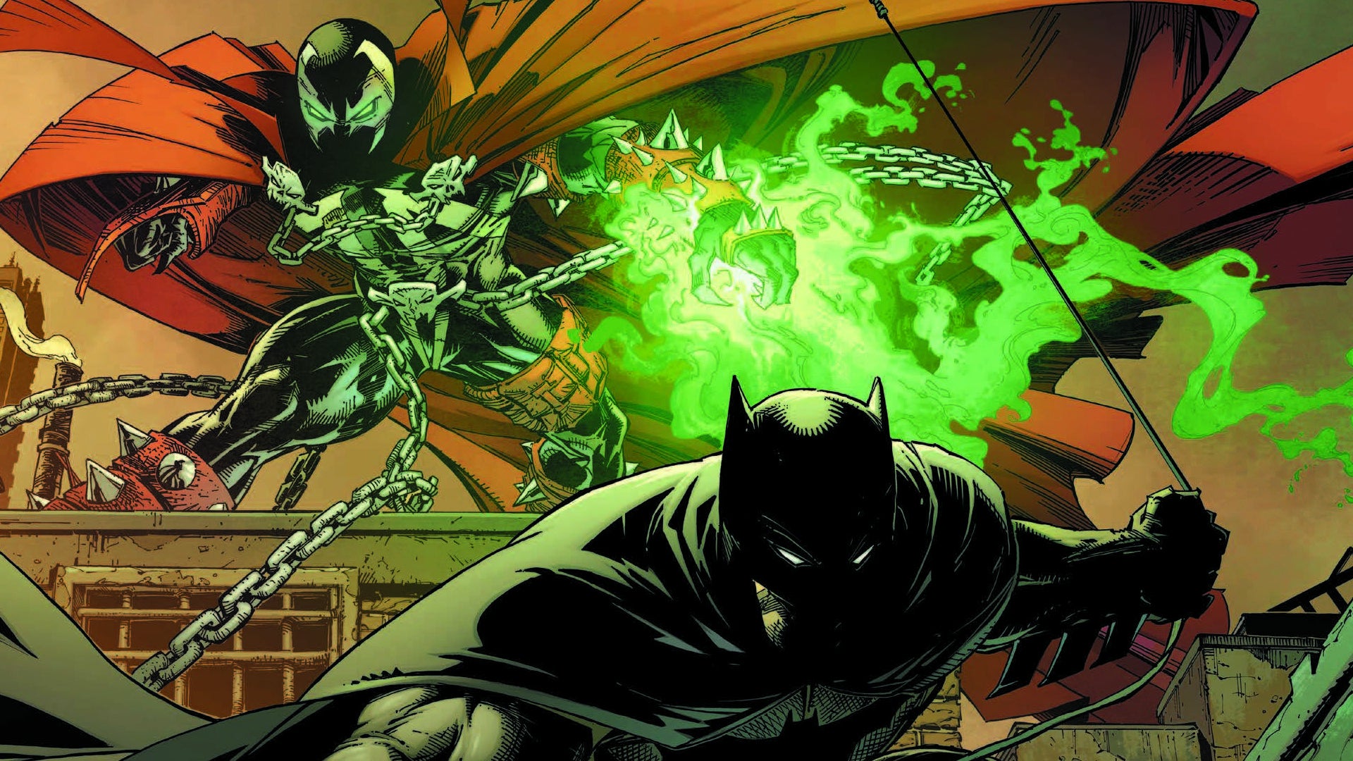 Caped crusaders: Batman and Spawn finally reunite | Popverse