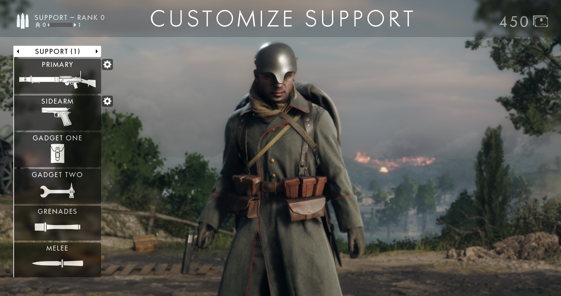 Battlefield 1 Support Class loadouts and strategies - LMGs, Mortars ...